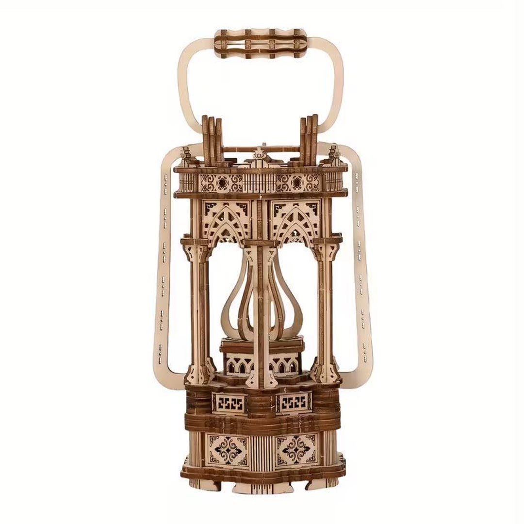CLEARANCE 3D Wooden Lantern Puzzle DIY Assembly Kit Gift - Etsy