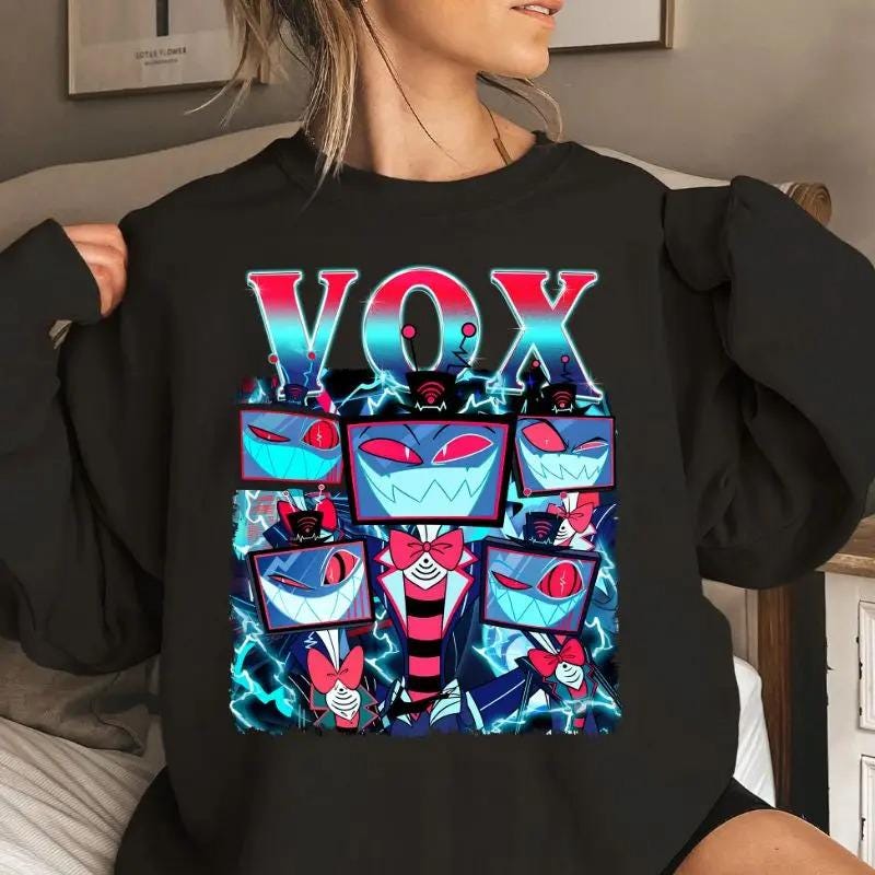 Hazbin Hotel Vox Merch - Etsy