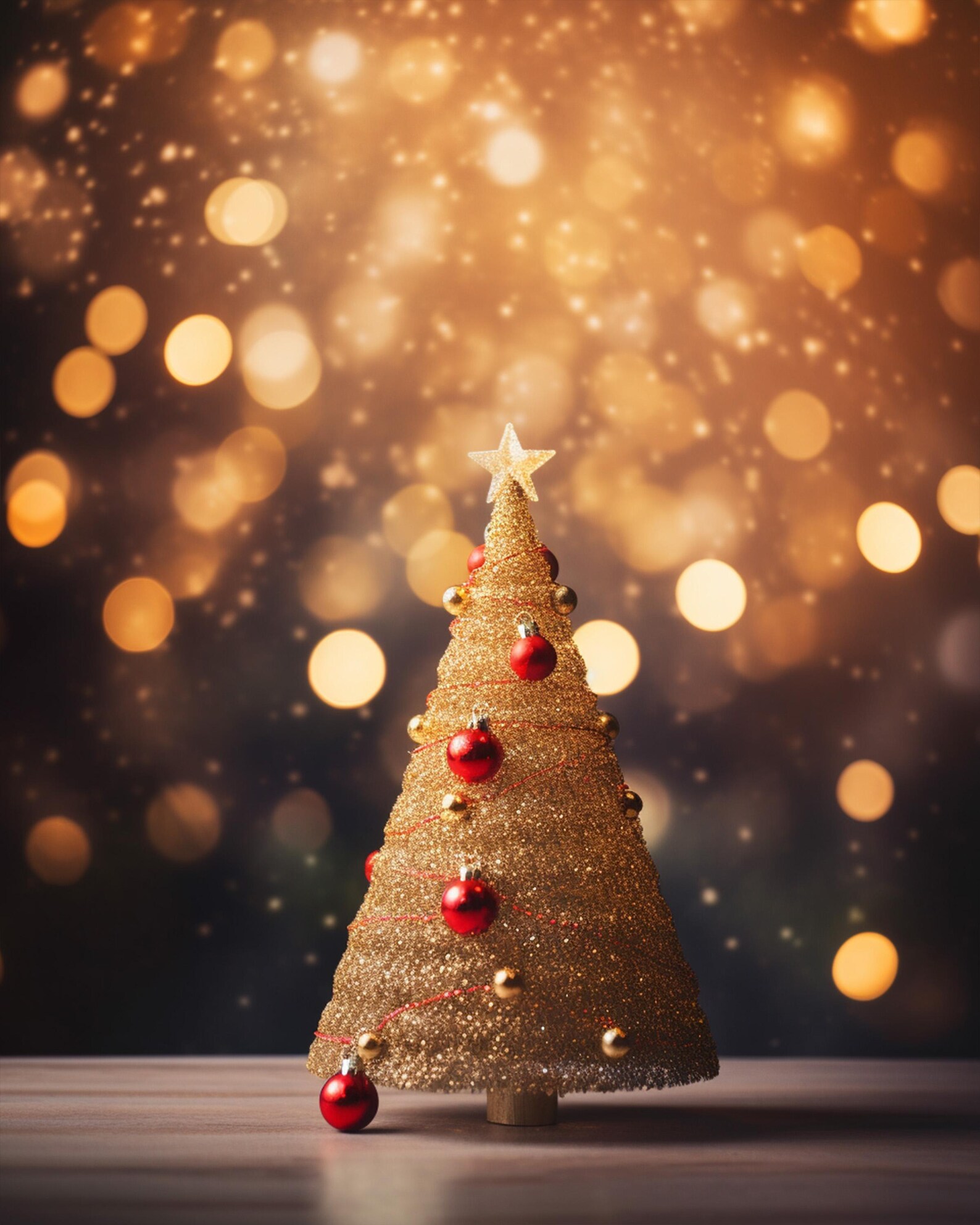 Christmas Bokeh Photography Backdrops, Festive Holiday Overlays ...