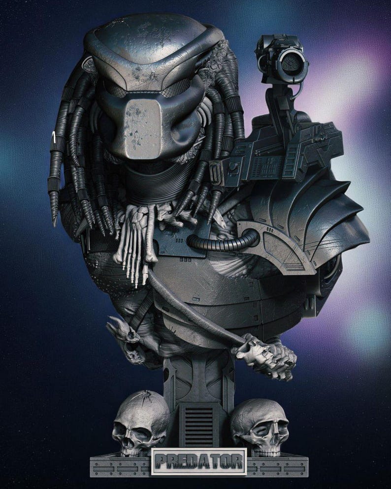 Aliens Vs Predator 3D Print Model Bundle, STL Files (digital Download ...