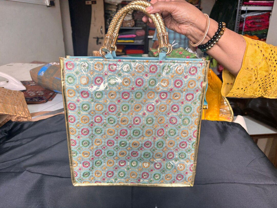 Lot of Handmade Indian Bags | Wedding Favor | Party Favor | Ethnic ...