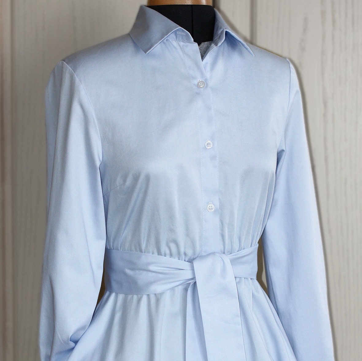 Long White Organic Cotton Wrap Maxi Dress Long Sleeve White | Etsy