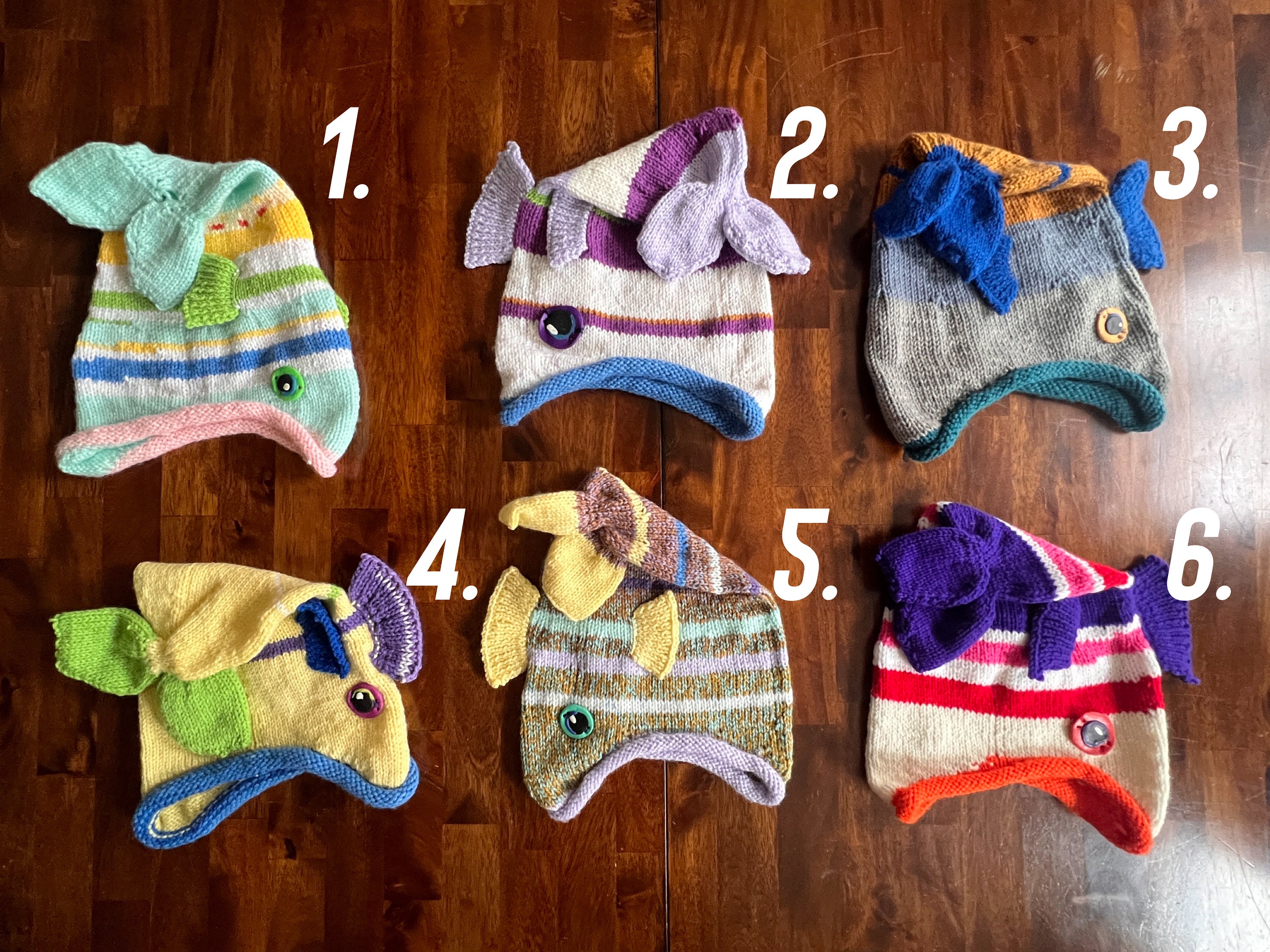 Fish Hat, Fun Winter Hat, Knit Fish - Etsy