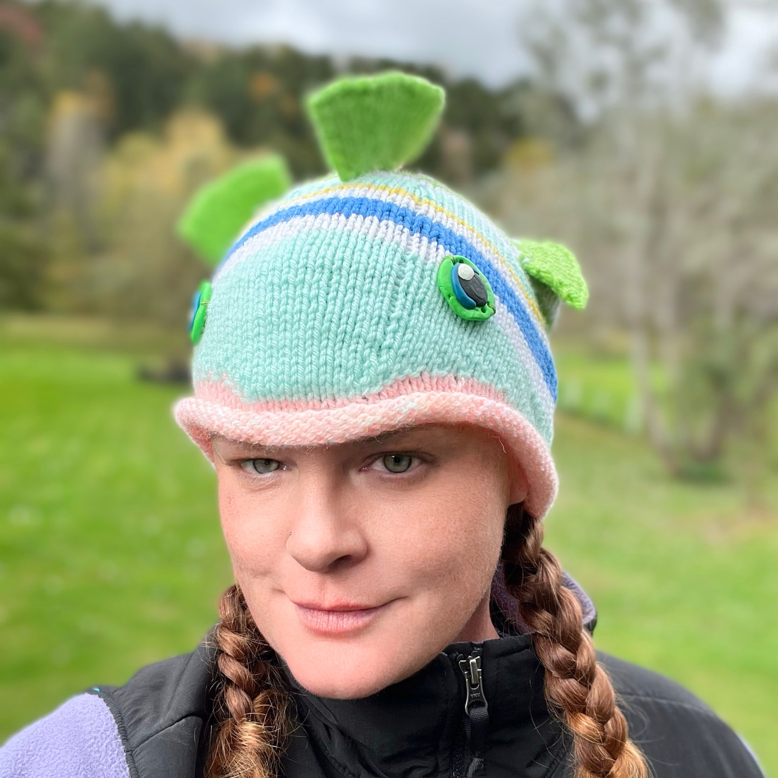 Fish Hat, Fun Winter Hat, Knit Fish - Etsy