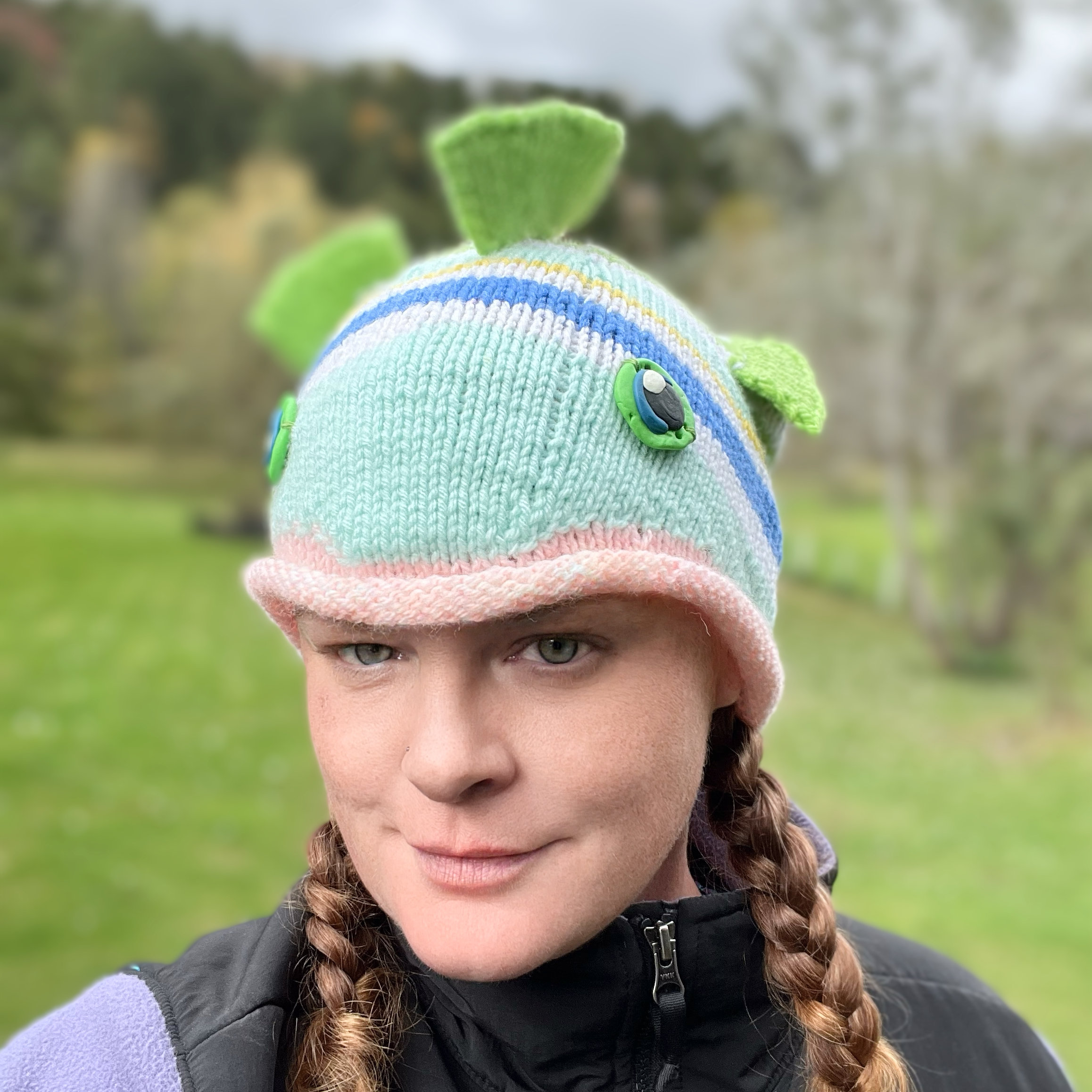 Fish Hat, Fun Winter Hat, Knit Fish - Etsy
