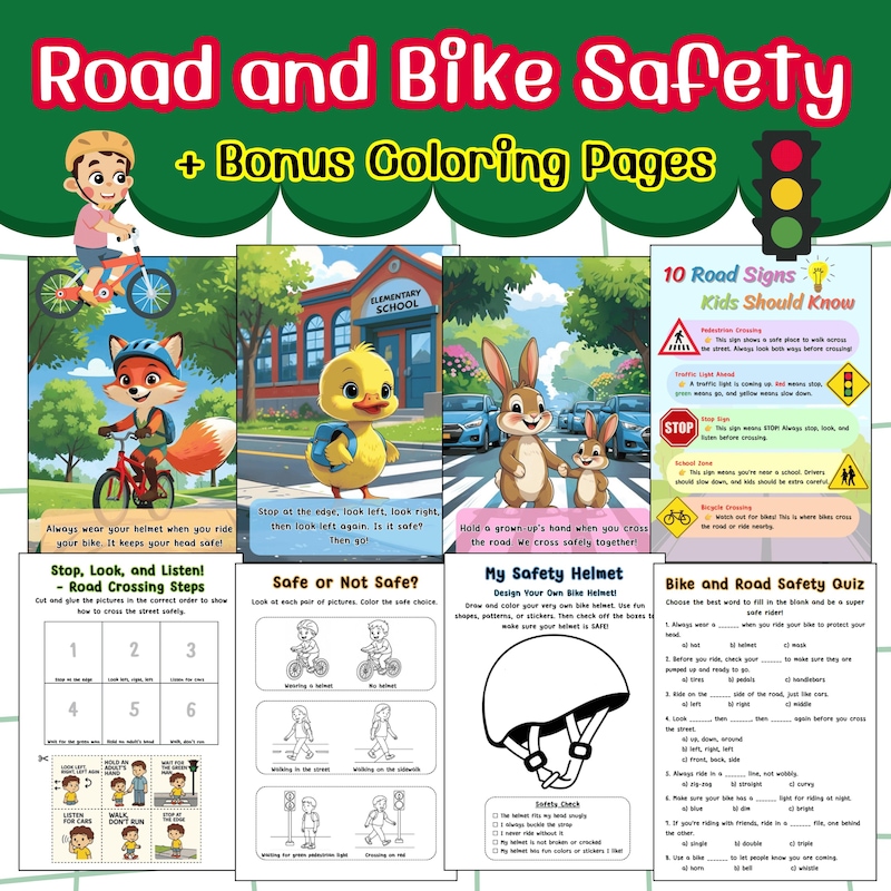 Road Signs Safety - Etsy