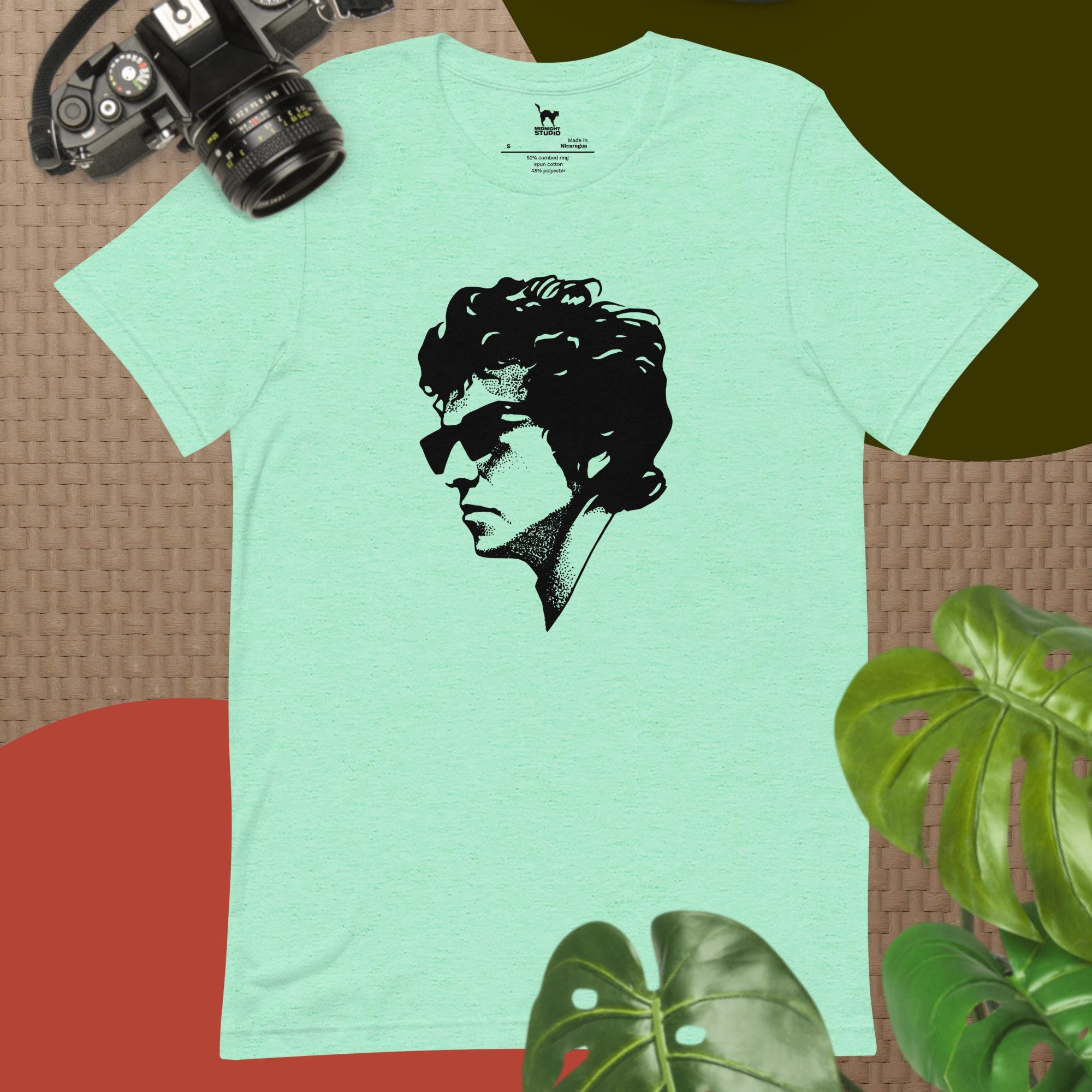 Bob Dylan T-Shirt, Camiseta Bob Dylan Cantante Famoso Bob Dylan Merch ...