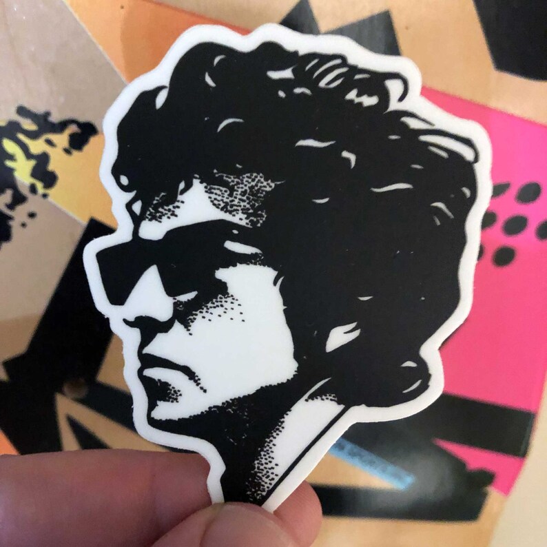 Bob Dylan Die-cut Vinyl Sticker Durable Waterproof UV Phone Laptop ...
