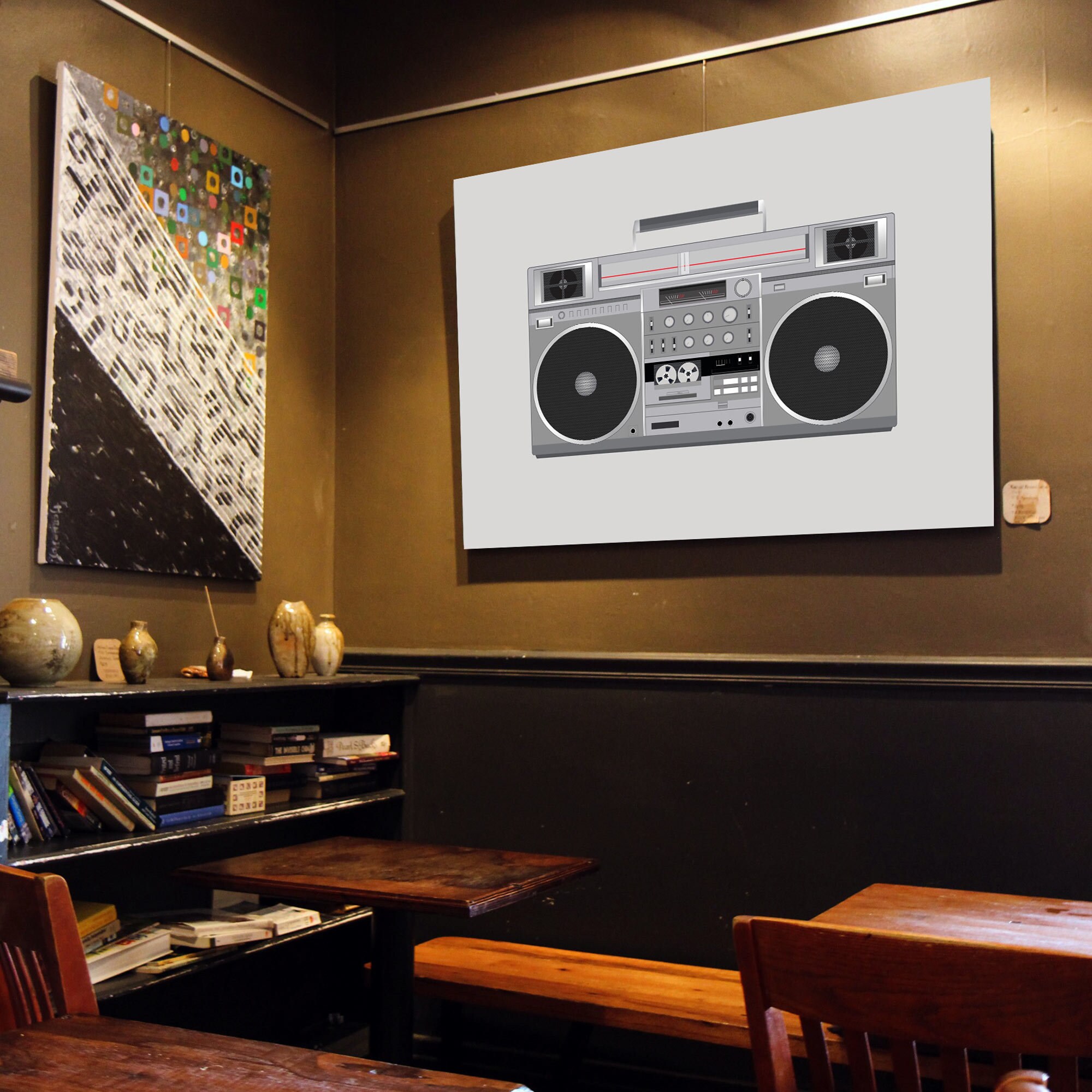 Boombox Art Print: JVC RC-M90 Ghetto Blaster (digital Download) - Etsy