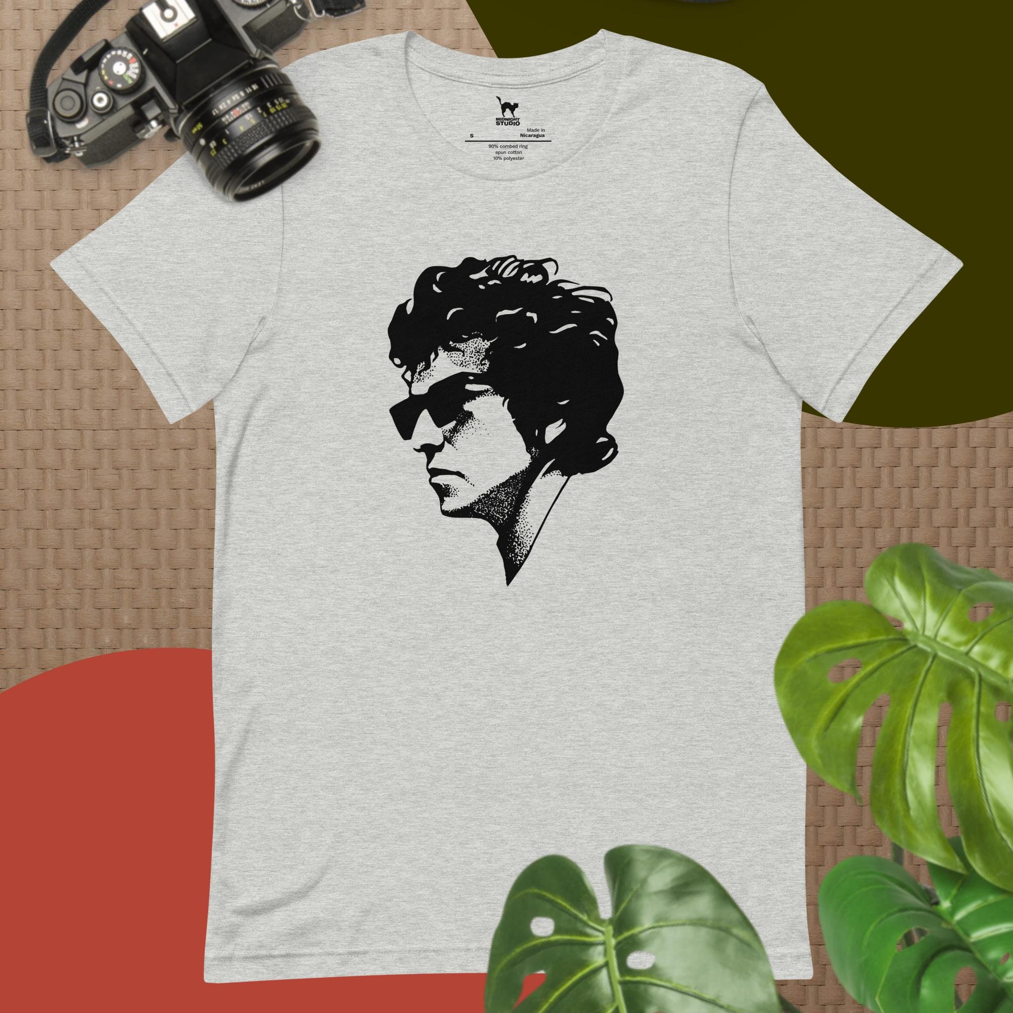 Bob Dylan T-Shirt, Camiseta Bob Dylan Cantante Famoso Bob Dylan Merch ...