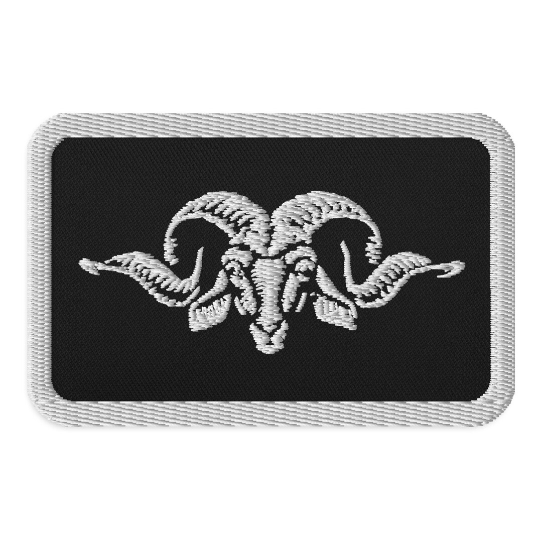 Goat Embroidered Patch Greatest of All Time G.O.A.T Goat Lover Gift - Etsy