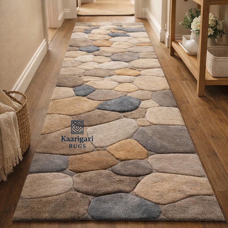 River Rock Rug - Etsy