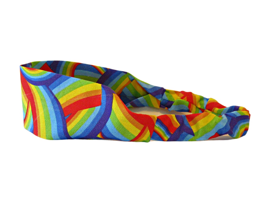 Headbands for Women, LGBTQIA, Pride Month, Rainbow Swirls - Etsy