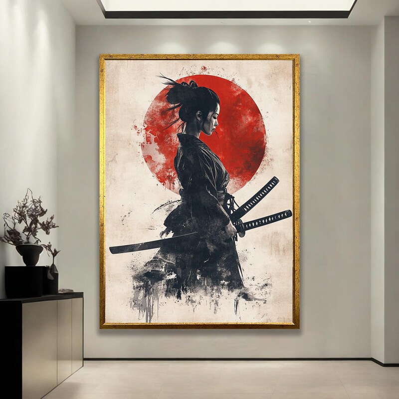 Female Samurai - Etsy