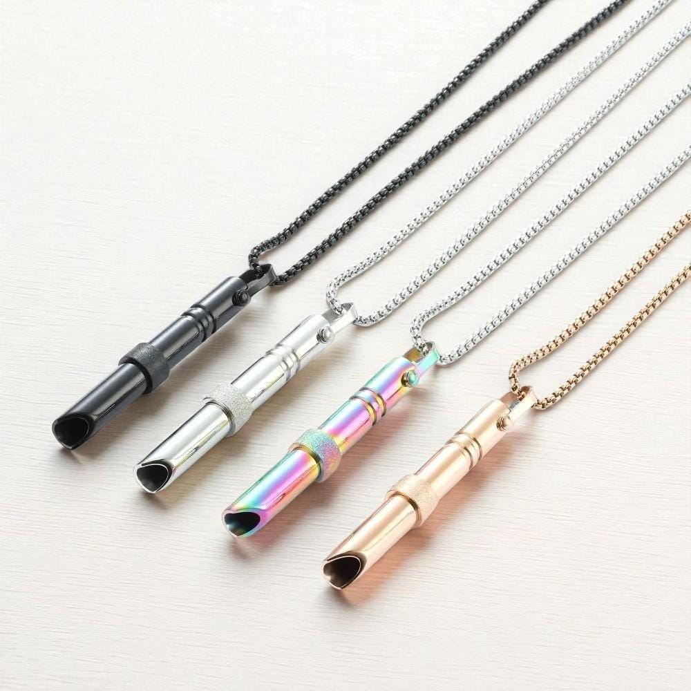 Anxiety Relief Necklace Breathing Necklace Anti Stress Necklace ...