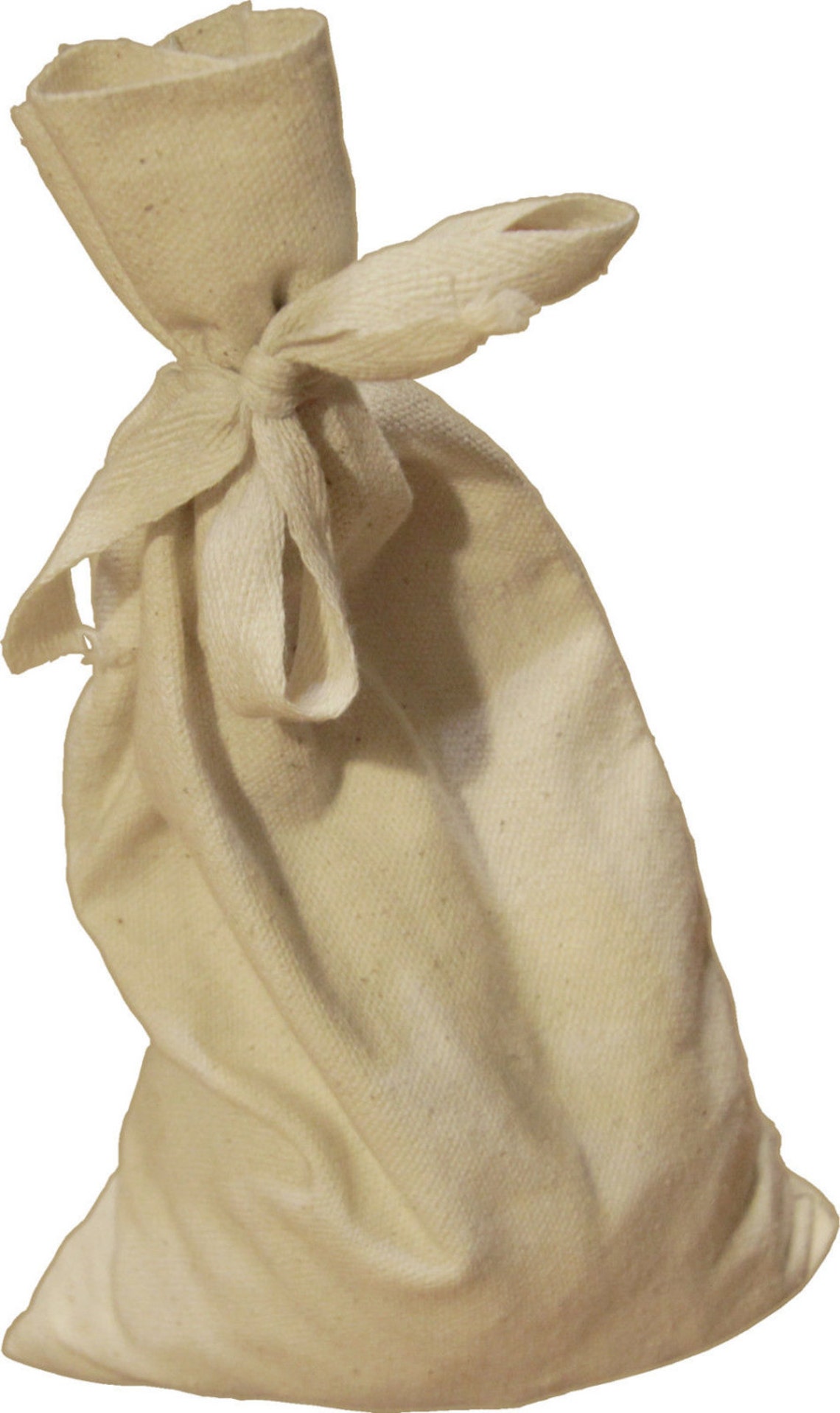 Canvas Blank Money Bag Bank Deposit Transit Coin Sack Bags 6.5x9.5" Tie ...