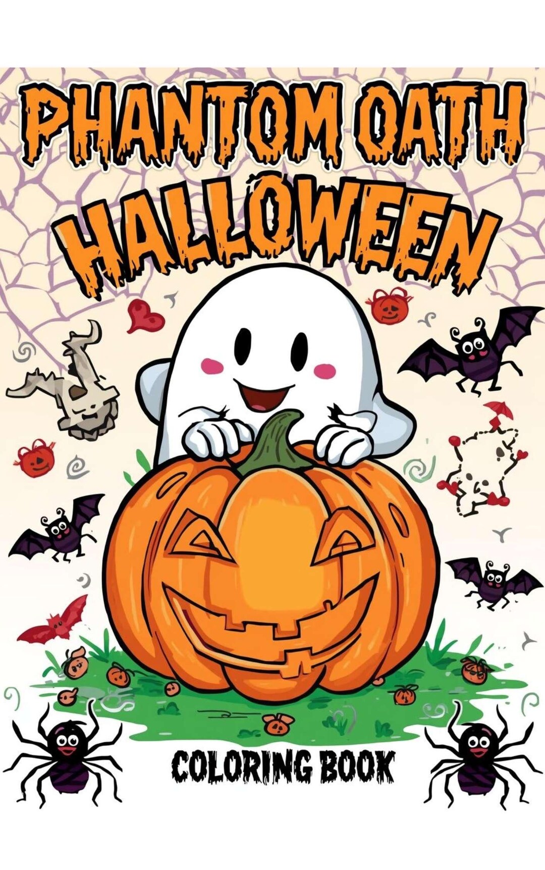 Phantom Oath Halloween Coloring Book - Etsy