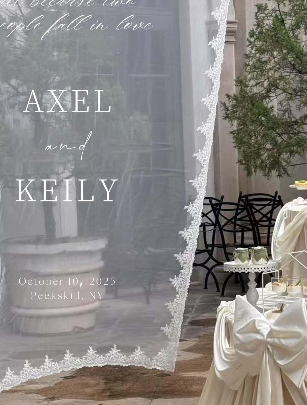 Sheer Lace Wedding Sign, Custom Welcome Fabric Sign, Wedding Welcome ...