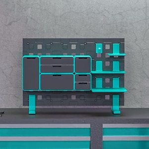 Stand up Standing Organizer – Modular Desk & Workspace Storage System ...