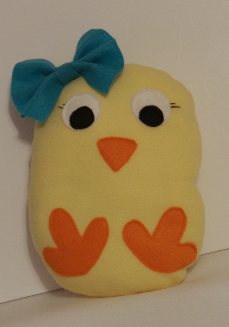 INSTANT DOWNLOAD Chirp the Chick Plushie Pattern Stuffed Animal Toy ...