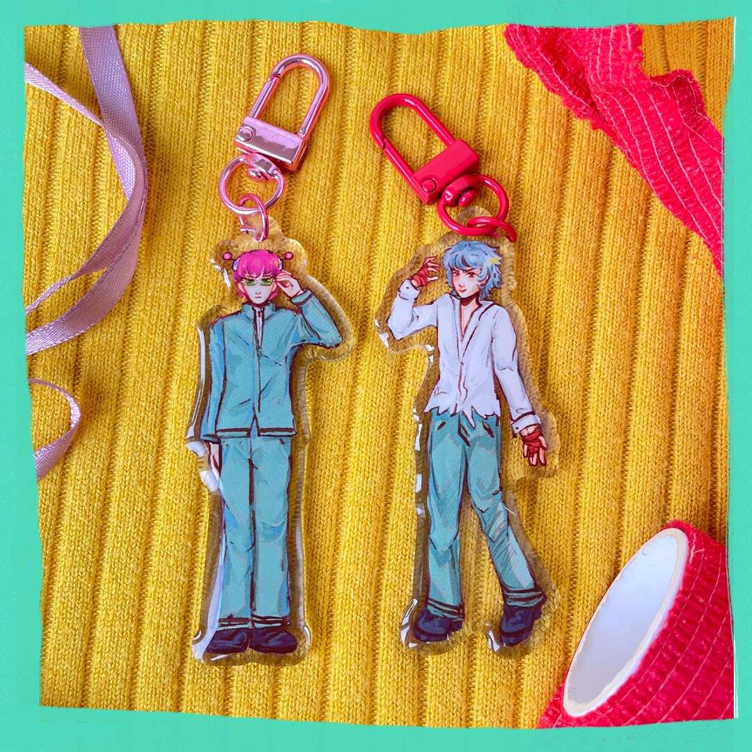The Disastrous Life of Saiki K Anime Inspired Keychains! - Etsy Australia