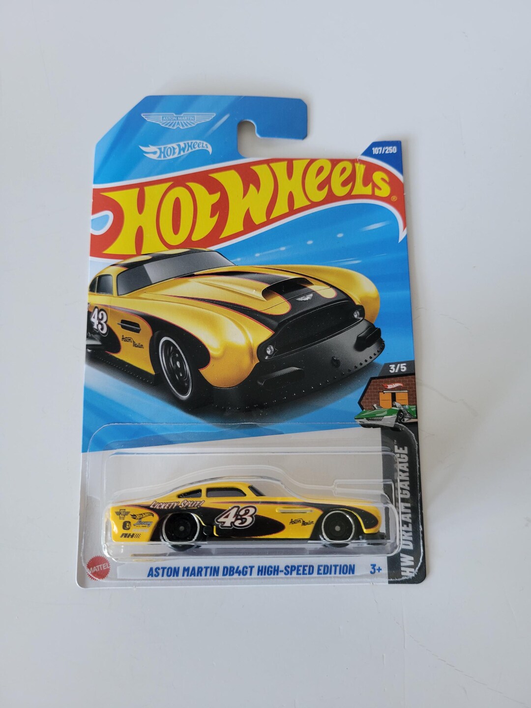 Hot Wheels 2025 Aston Martin DB4GT High-speed Edition #107 Yellow ...