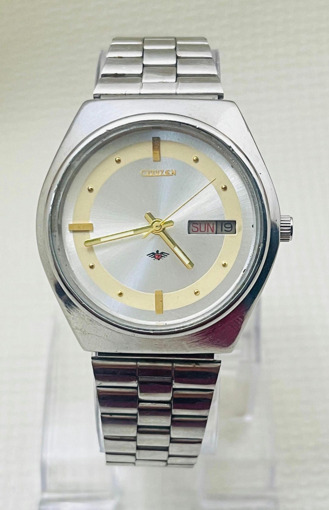 Vintage Refurbished Citizen Automatic Watch| Silver Dial 8200A Movement ...