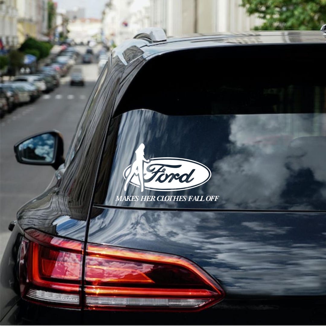 Ford Car Decal: Funny Truck Sticker - Etsy