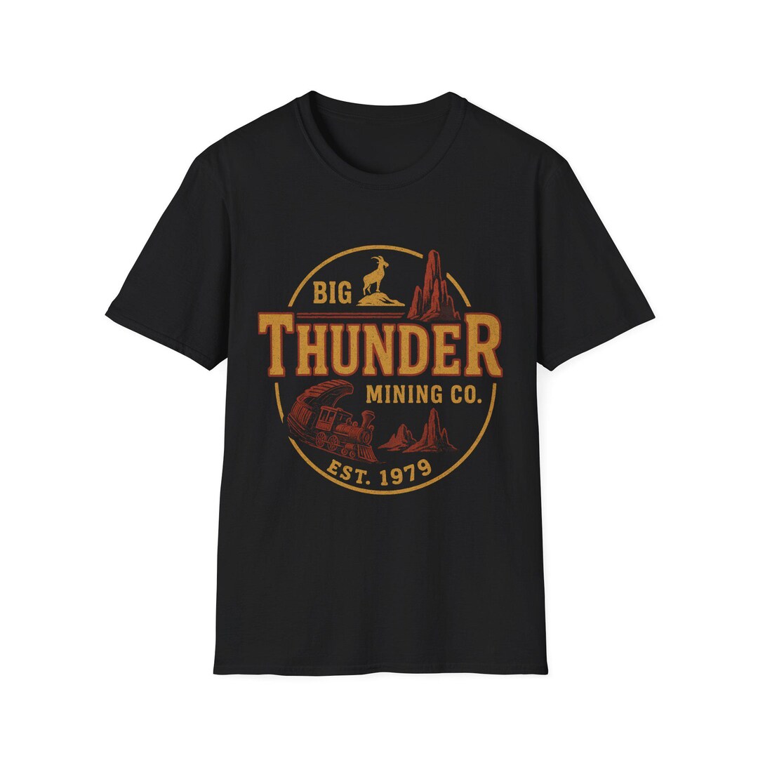 Disney Inspired T-shirt - Thunder Mining Company Logo - Etsy