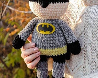 Superhero Amigurumi Pattern – Crochet Hero Doll PDF, Easy Digital ...