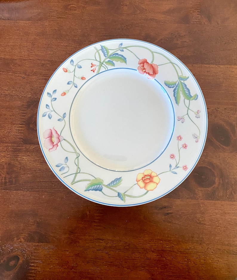 Vintage W. Germany Villeroy & Boch Albertina Dinnerware - Floral Vine ...