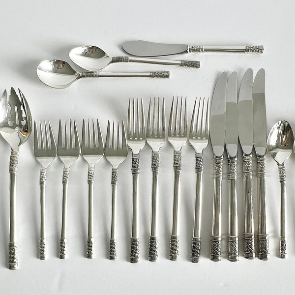 Real Silver Silverware Sets - Etsy