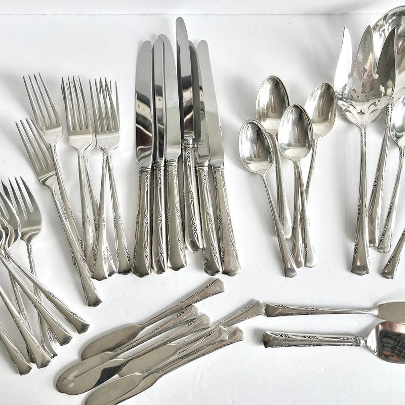 Silver Flatware - Etsy