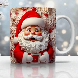 Personalized Santa Coffee Mug Gift Set - Christmas Cheer - Etsy