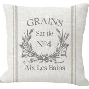 Reproduction Wheat Grain Sack in Choice of 14x14 16x16 18x18 20x20 ...