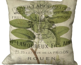 Botanical Pillow | Etsy