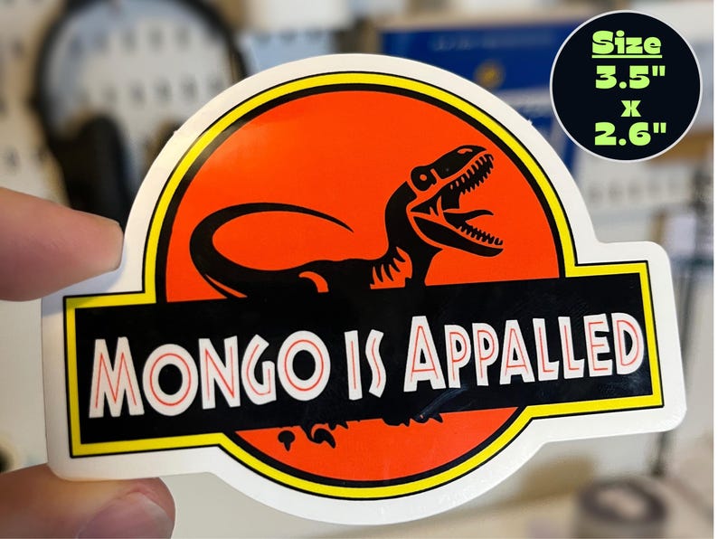 Mongo is Appalled Sticker – Dungeon Crawler Carl Inspired Vinyl Sticker ...