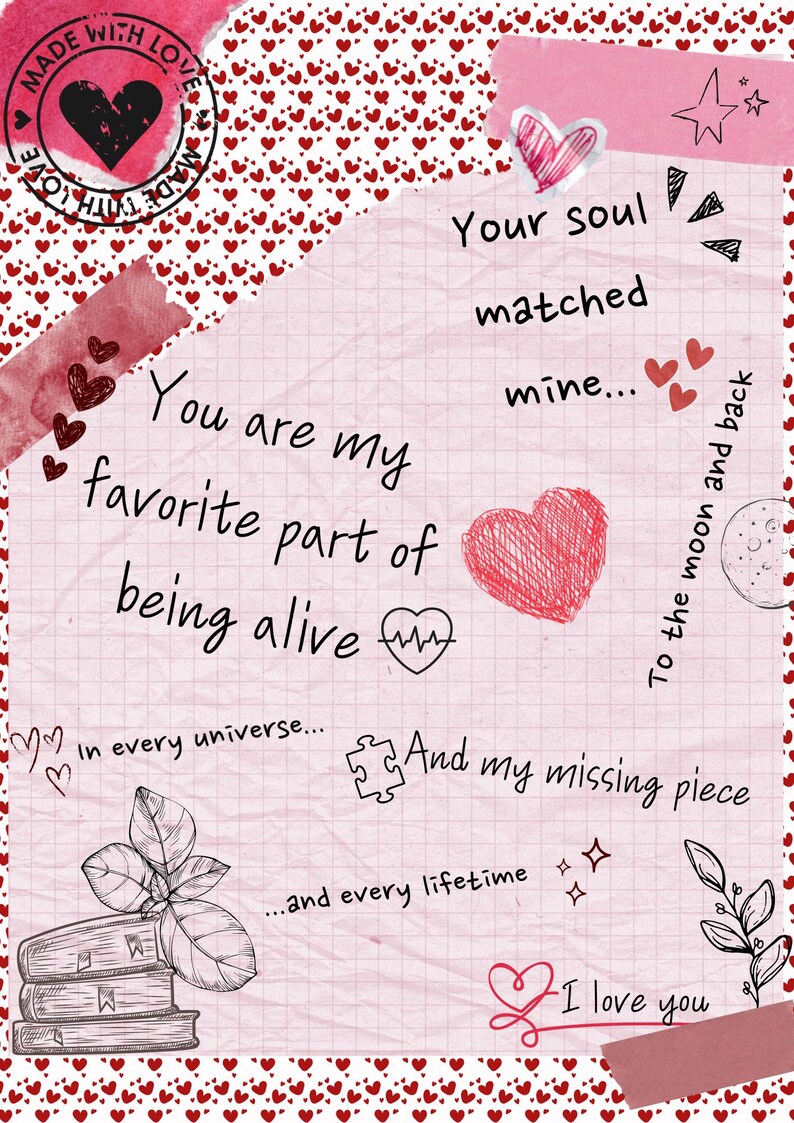 Valentine's Day Scratch Card – Digital Love Message, Surprise Reveal ...