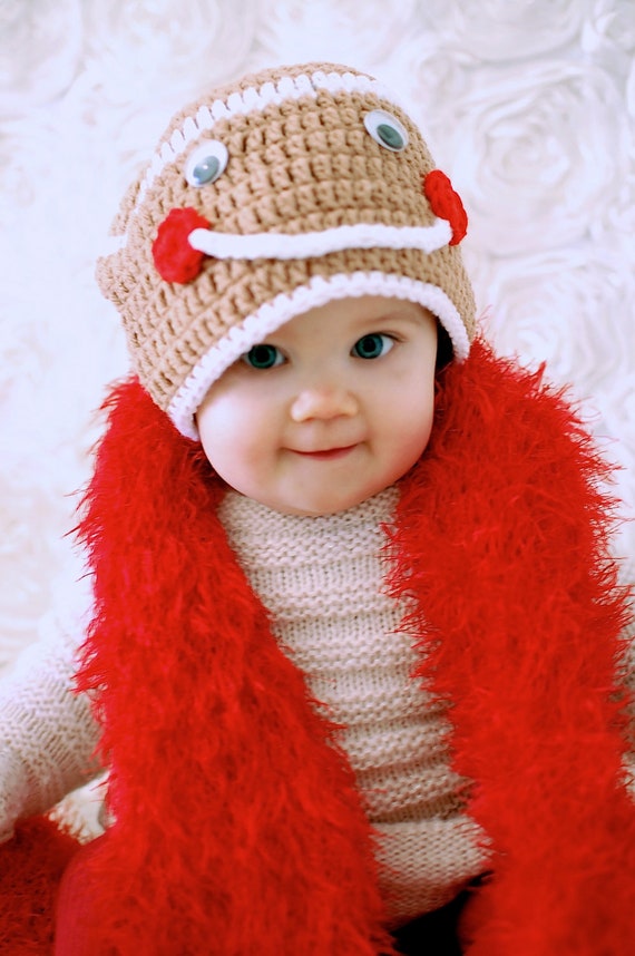 Items Similar To Crocheted Gingerbread Man Hat Free Shipping Christmas Items Similar To Crocheted Gingerbread Man Hat Free Shipping Christmas