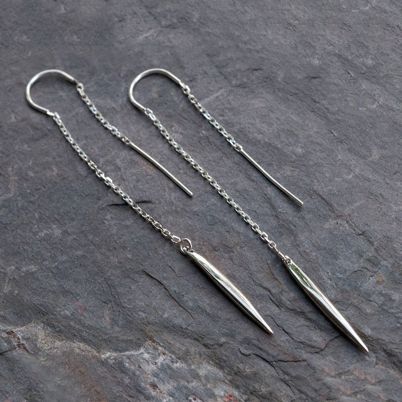Silver Spike - Etsy