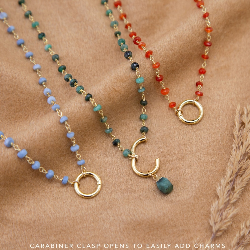 Front Clasp Necklace - Etsy