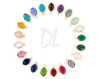 Simple Gemstone Necklace Minimalist Gift for Her Tiny