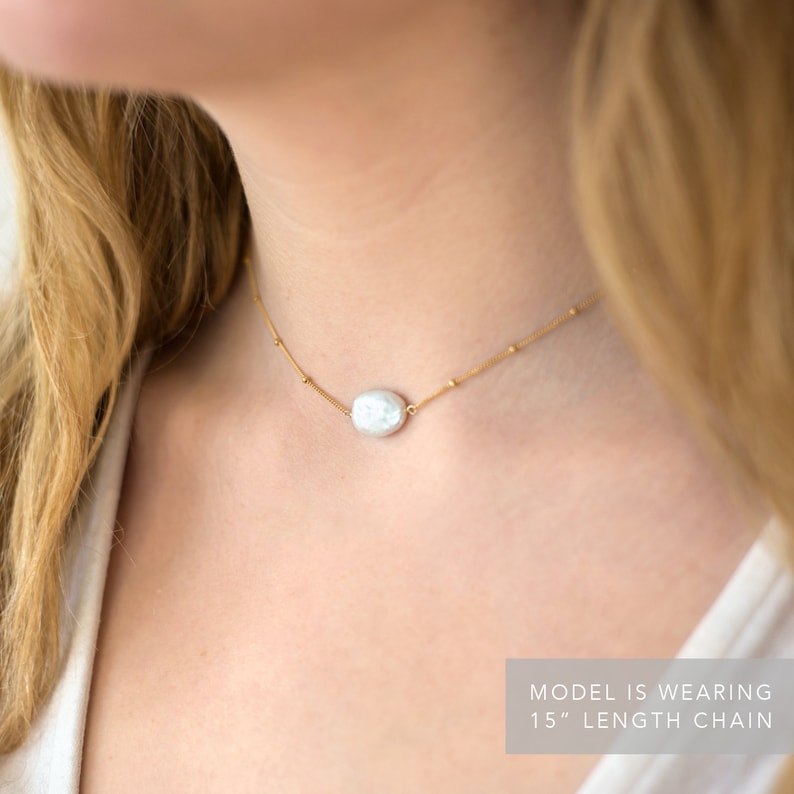 Tiny Stone Pendant Sterling Silver Minimalist Stone Choker - Etsy