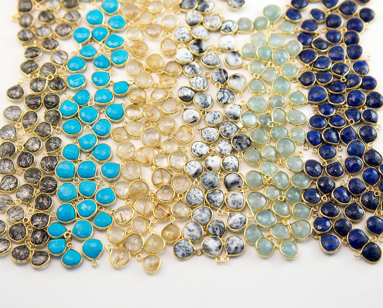 Simple Gemstone Necklace Minimalist Gift for Her Tiny - Etsy