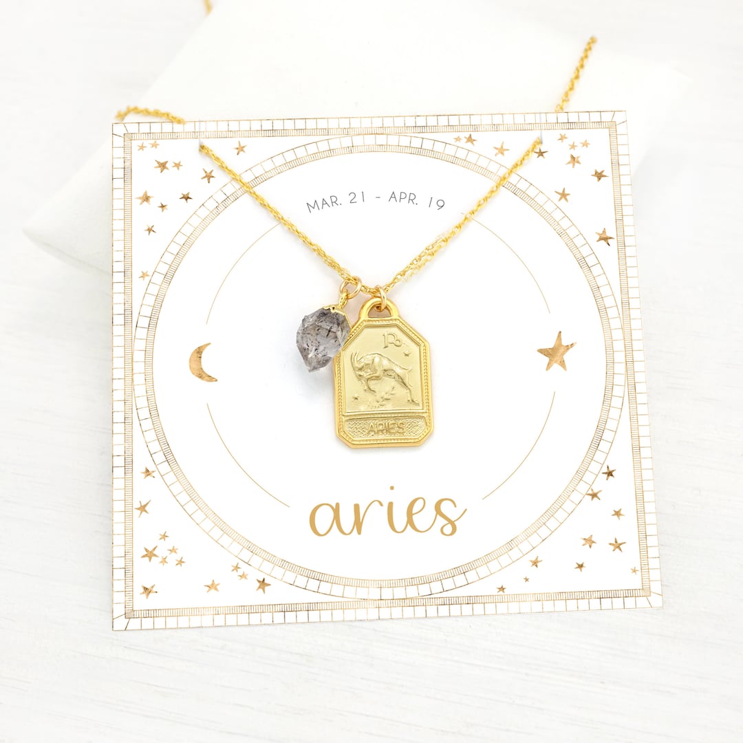 April Birthday Gift, Aries Zodiac Gift Under 30, Horoscope Tag ...