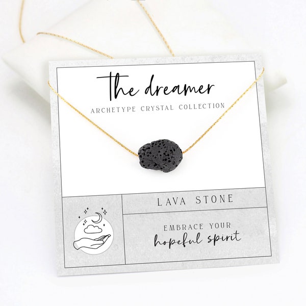 Lava Rock Diffuser Necklace - Etsy