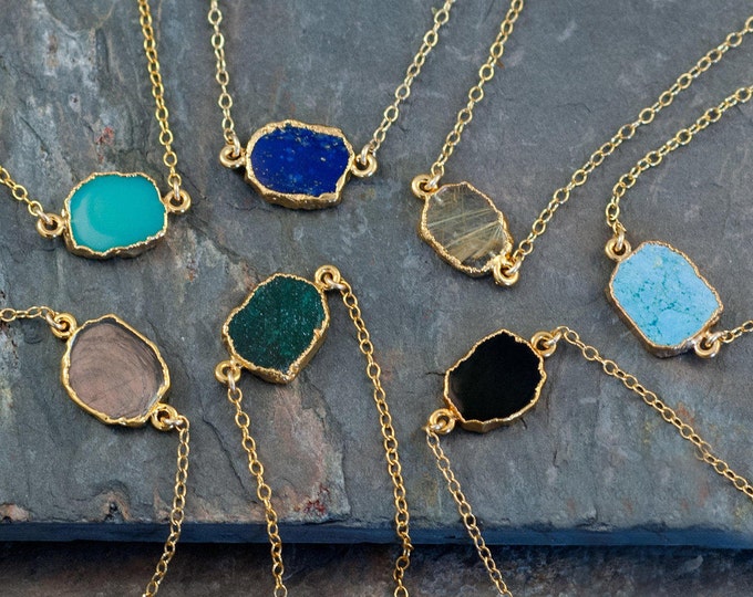 Gemstone Jewelry | Etsy