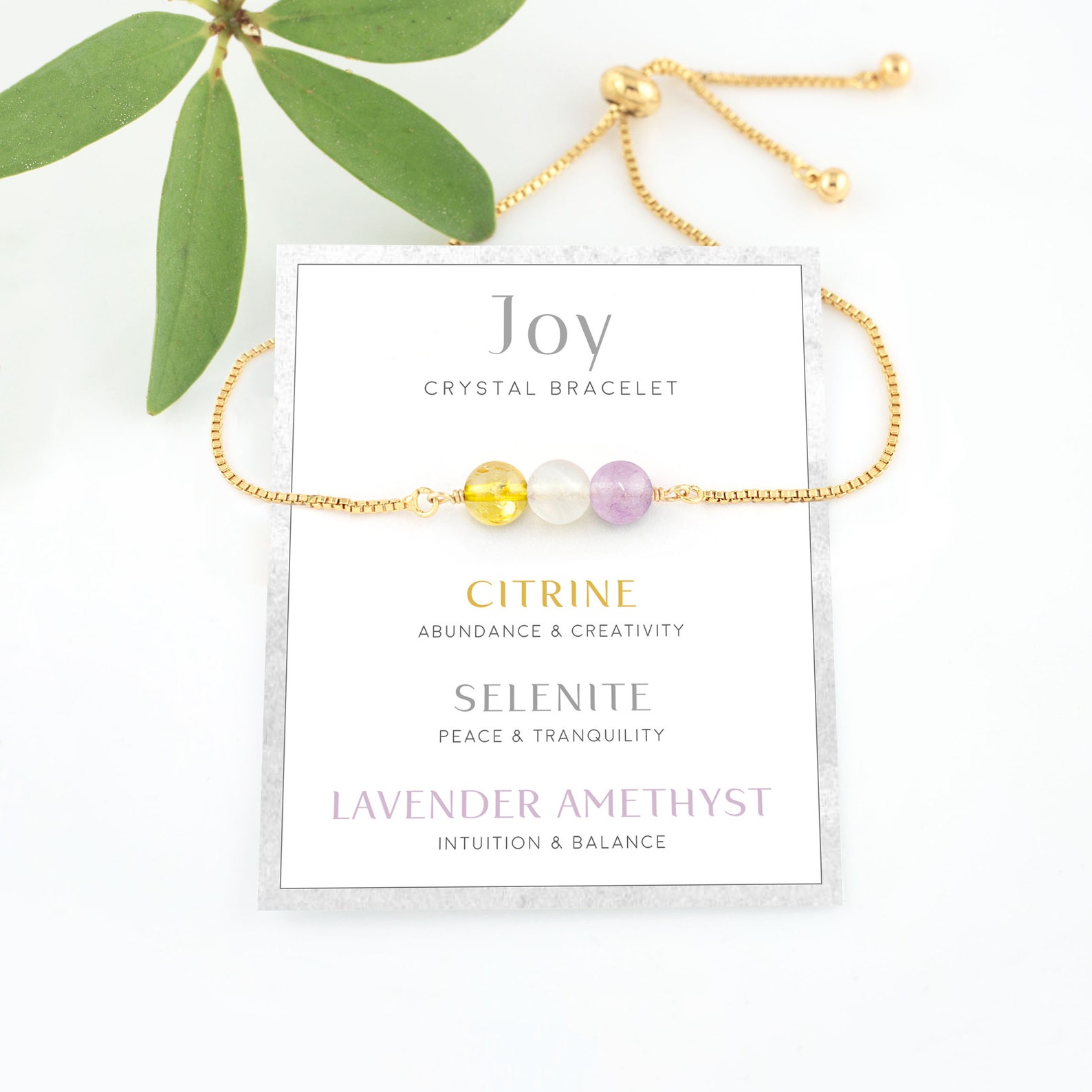 Happiness and Joy Bracelet Gift Gold, Choose Joy, Life Affirming Gift ...