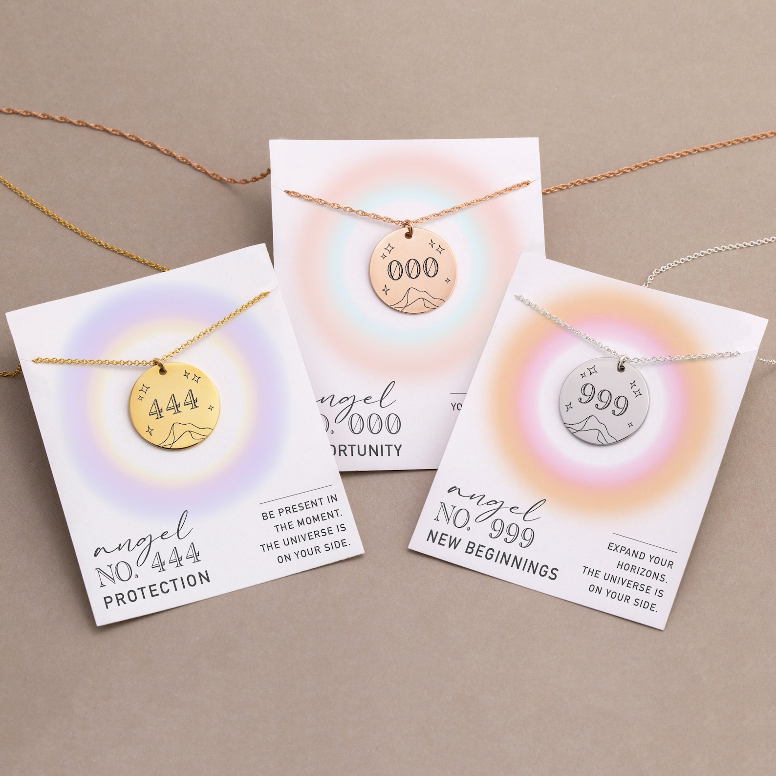 333 Angel Number Necklace, Support & Encouragement Gift, New Mom ...