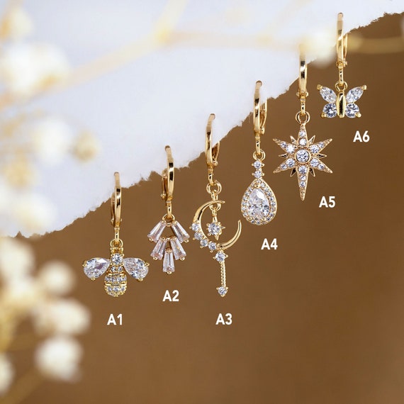 Gold Earrings Designs For Daily Use